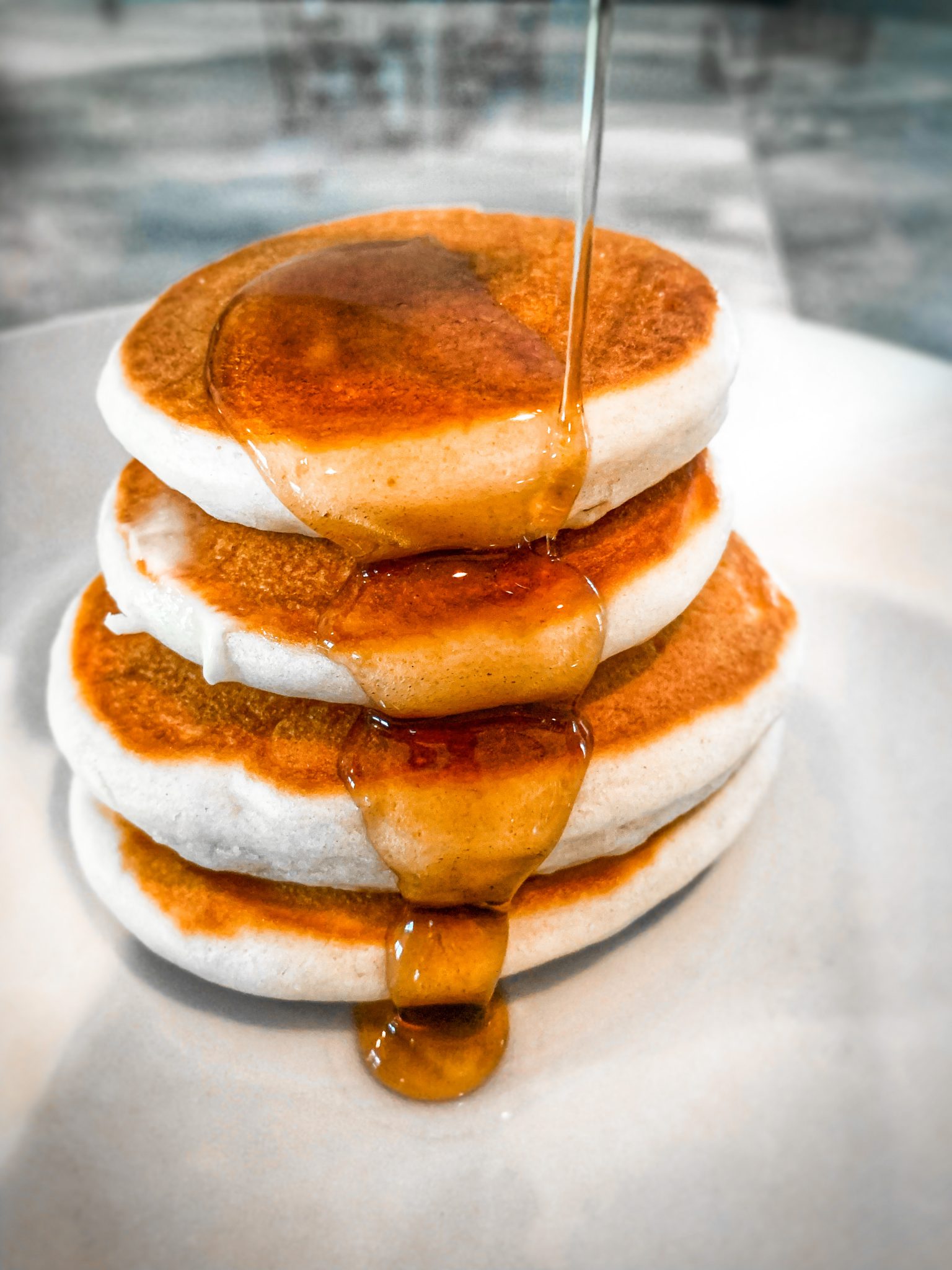 Fluffy Sweet Cream Pancakes Recipe • Christina All Day