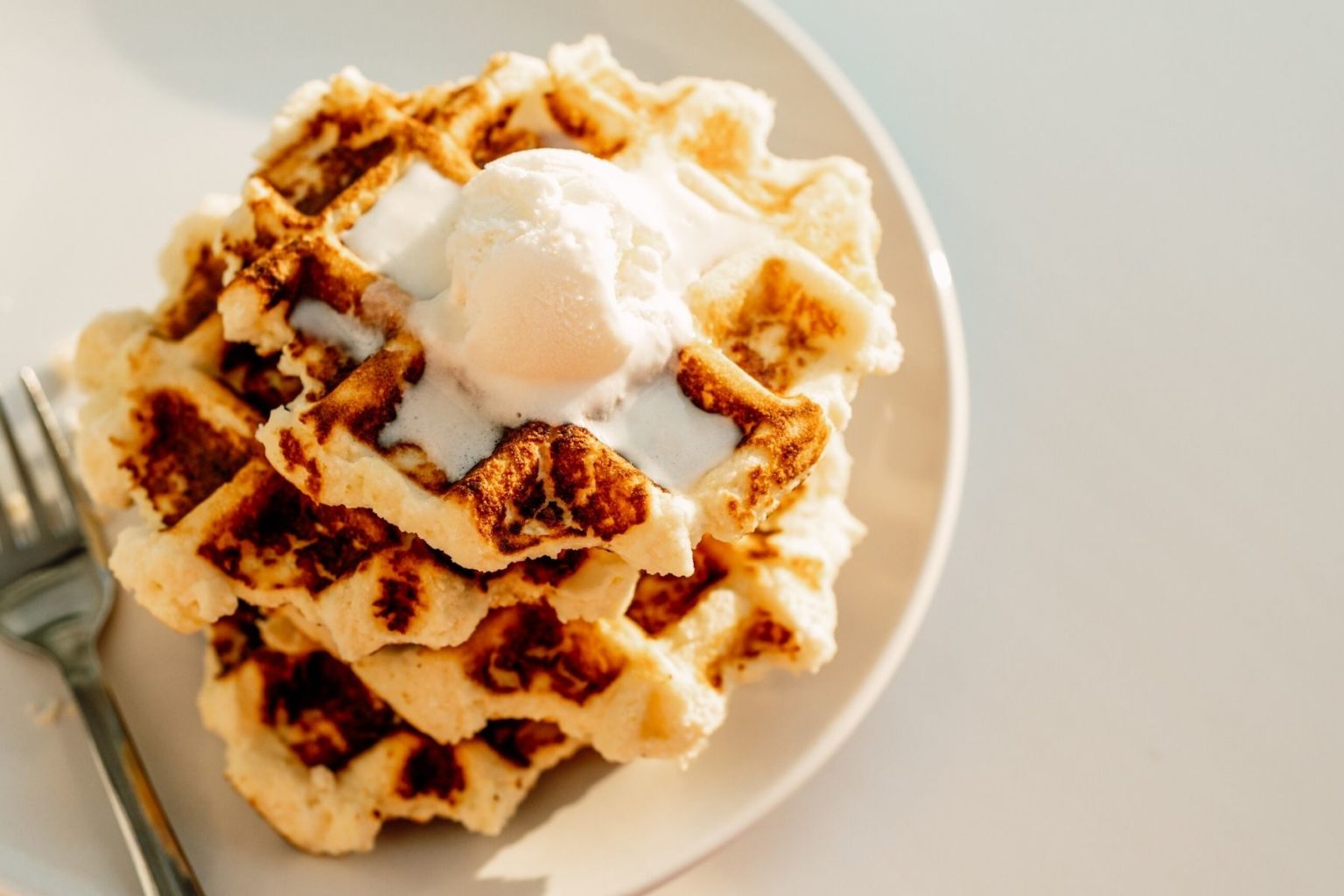 White "Wonder Bread" Keto Chaffle Recipe • Christina All Day