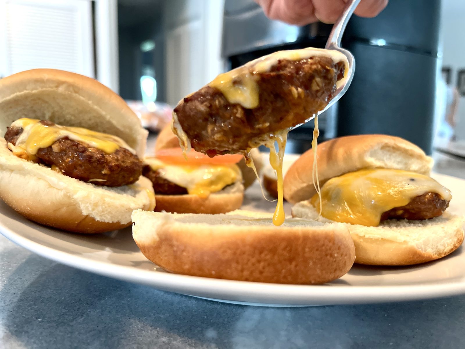How to Cook Hamburgers in the Air Fryer • Christina All Day